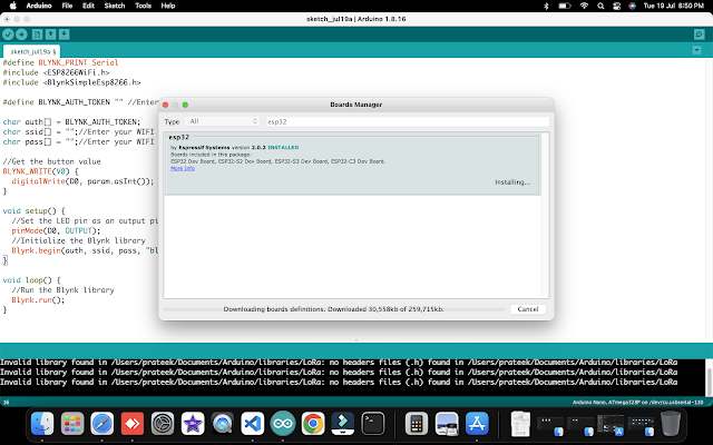 Getting Started With The ESP32 Board