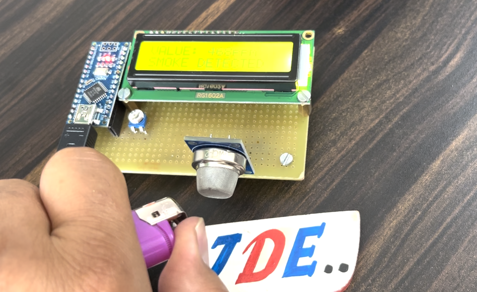 MQ-2 Sensor Arduino Tutorial