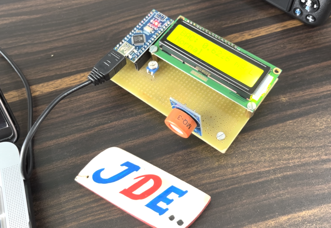 MQ-3 Sensor With Arduino
