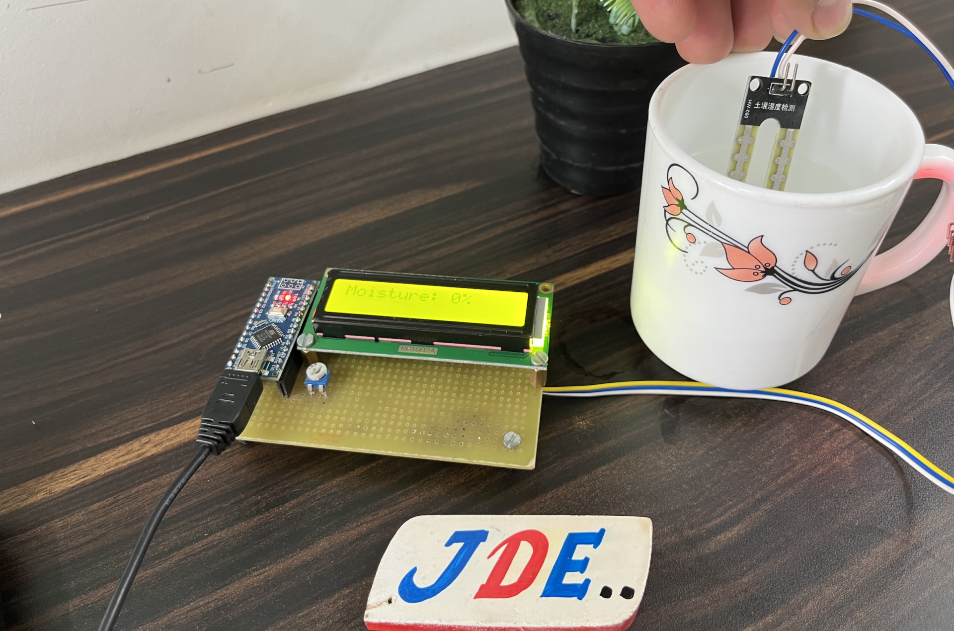 Soil Moisture Sensor With Arduino