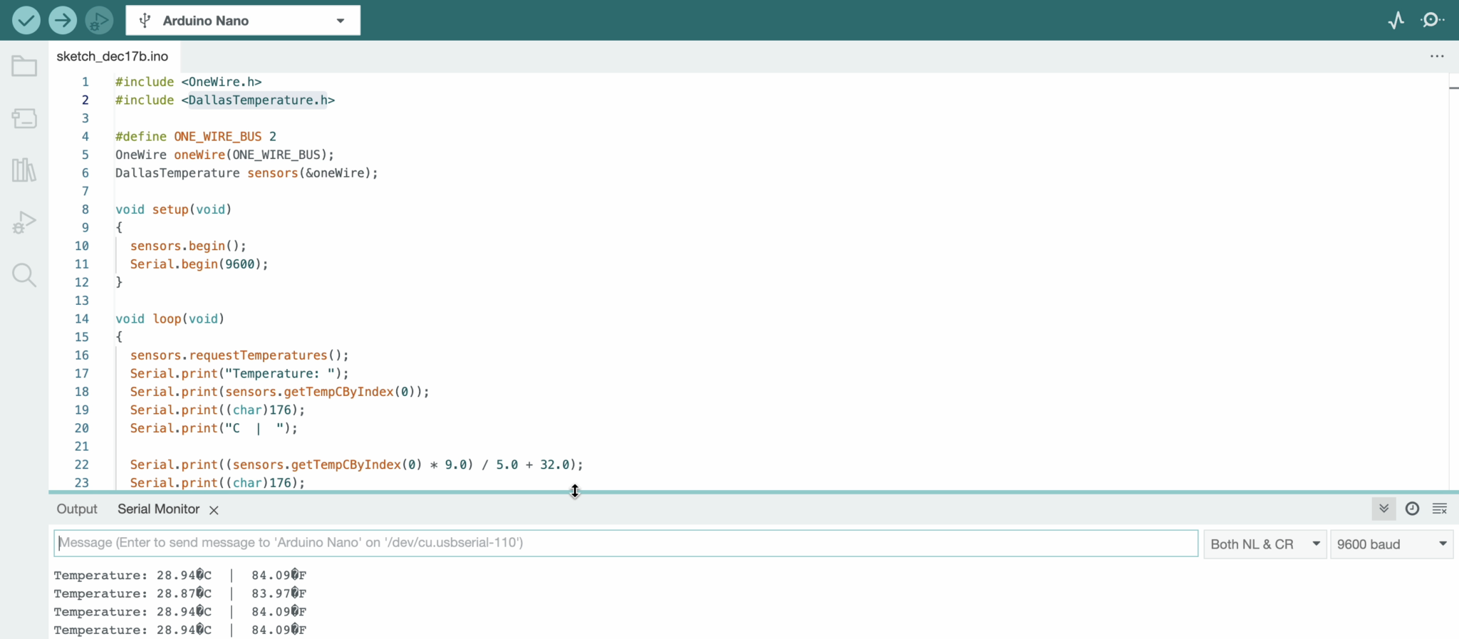 DS18B20 Sensor Arduino Tutorial