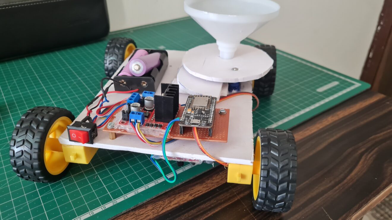 Seed Sowing Robot With ESP8266