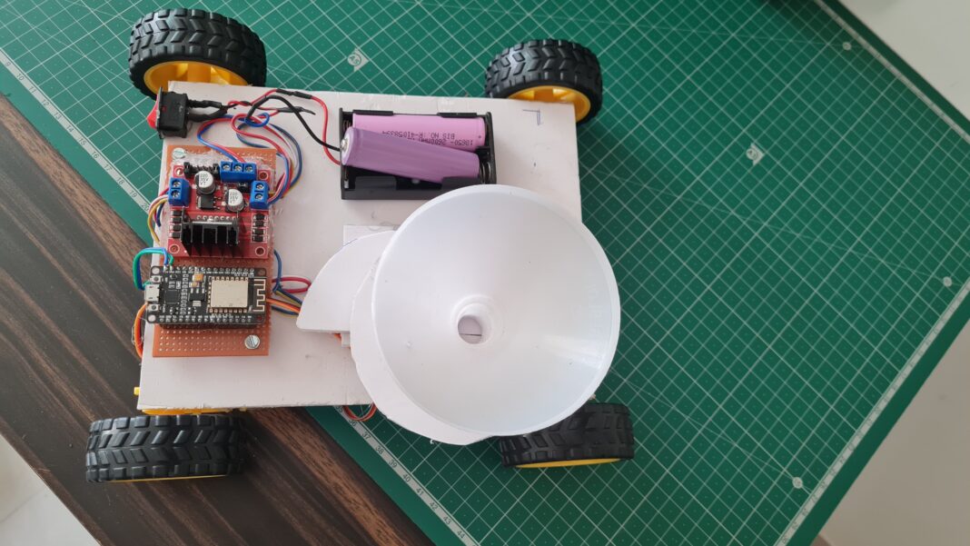Seed Sowing Robot With ESP8266