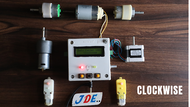 DC Motor Control Using L298N & Arduino