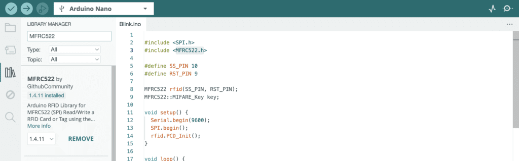 Smart Shopping Cart Using RC522 RFID & Arduino Nano