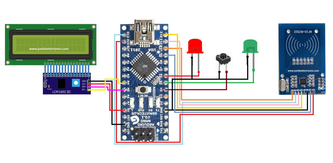 Smart Shopping Cart Using RC522 RFID & Arduino Nano