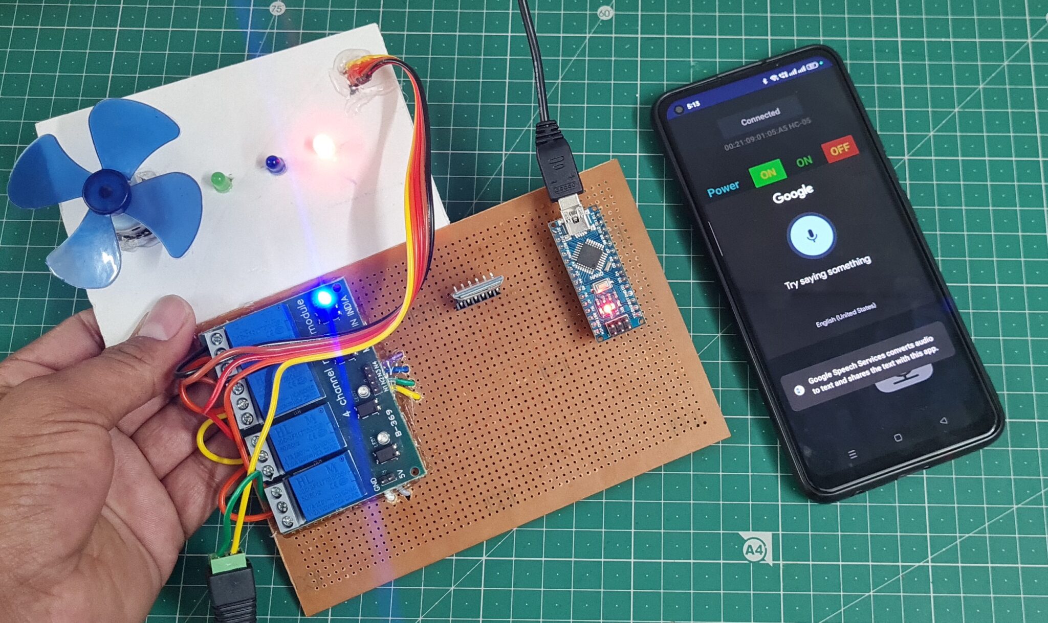 Home Automation Using Arduino And Bluetooth