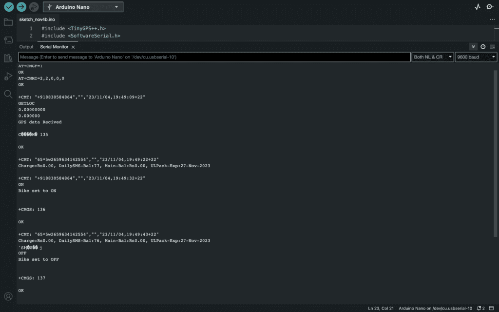 GPS Tracker Using Arduino