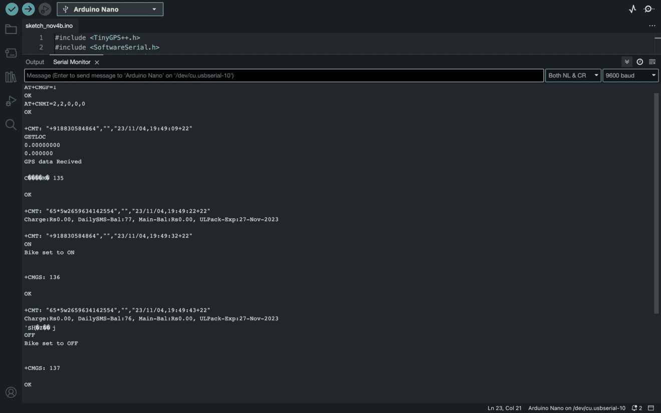 GPS Tracker Using Arduino