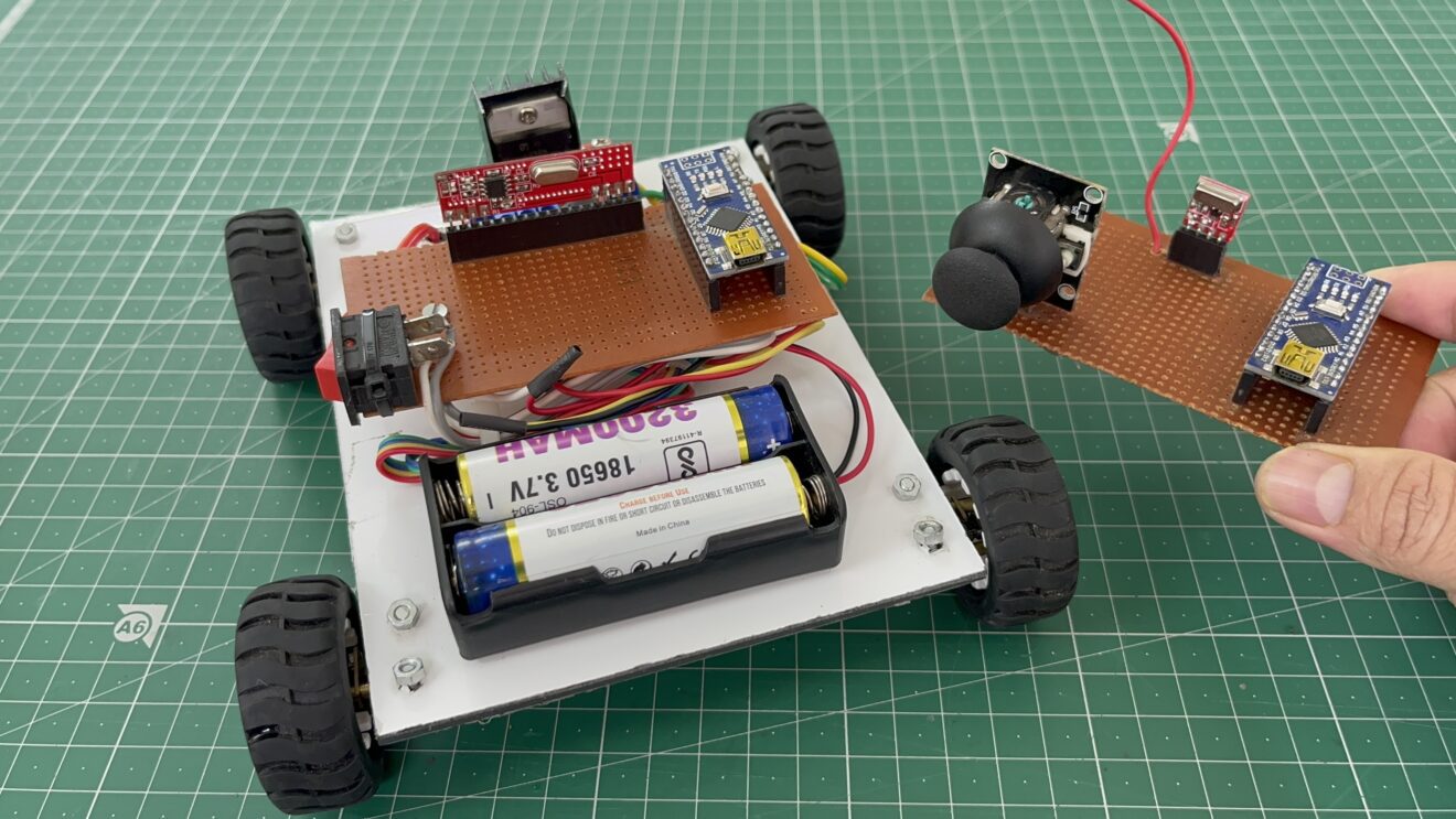 How To Make A DIY Arduino Joystick Control Car