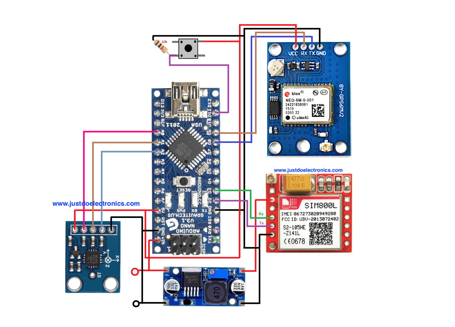Vehicle Accident Alert System Using Accelerometer