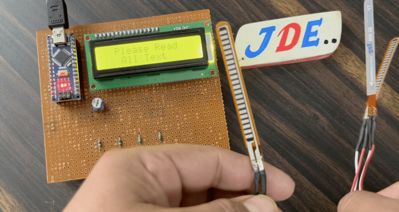 Flex Sensor Interfacing With Arduino