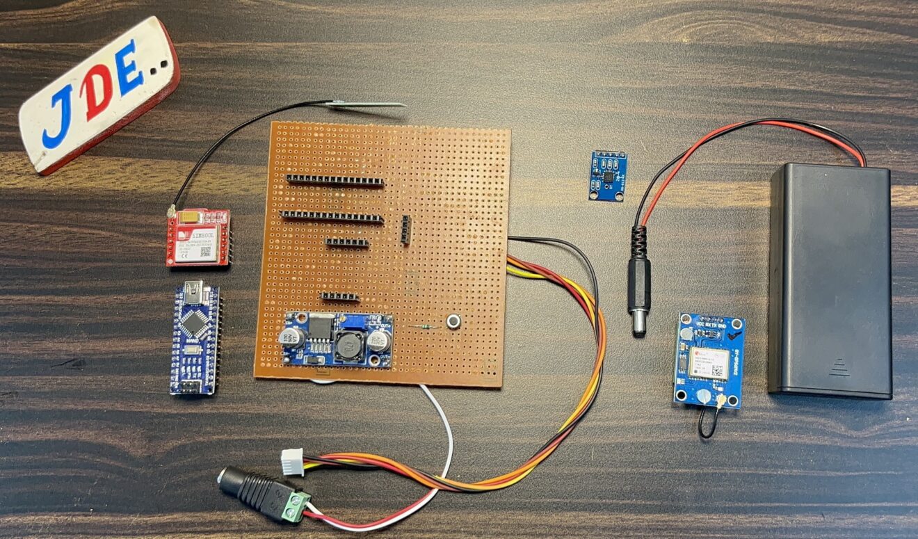 Vehicle Accident Alert System Using Accelerometer