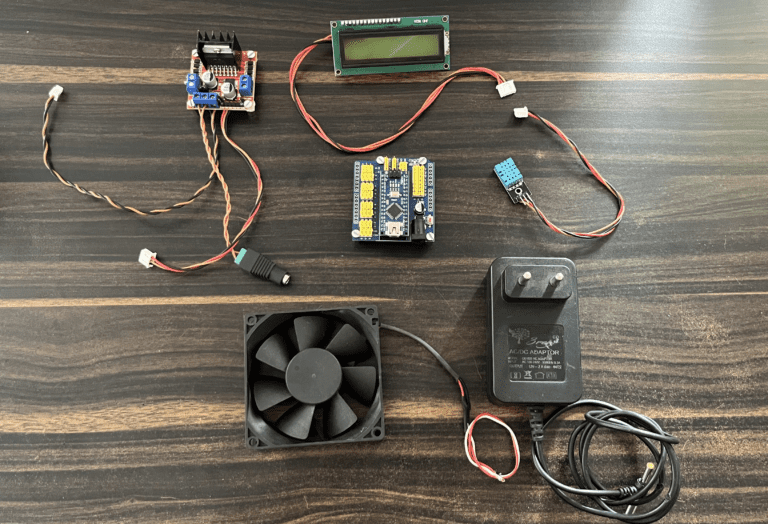 Temperature Based Fan Speed Controll