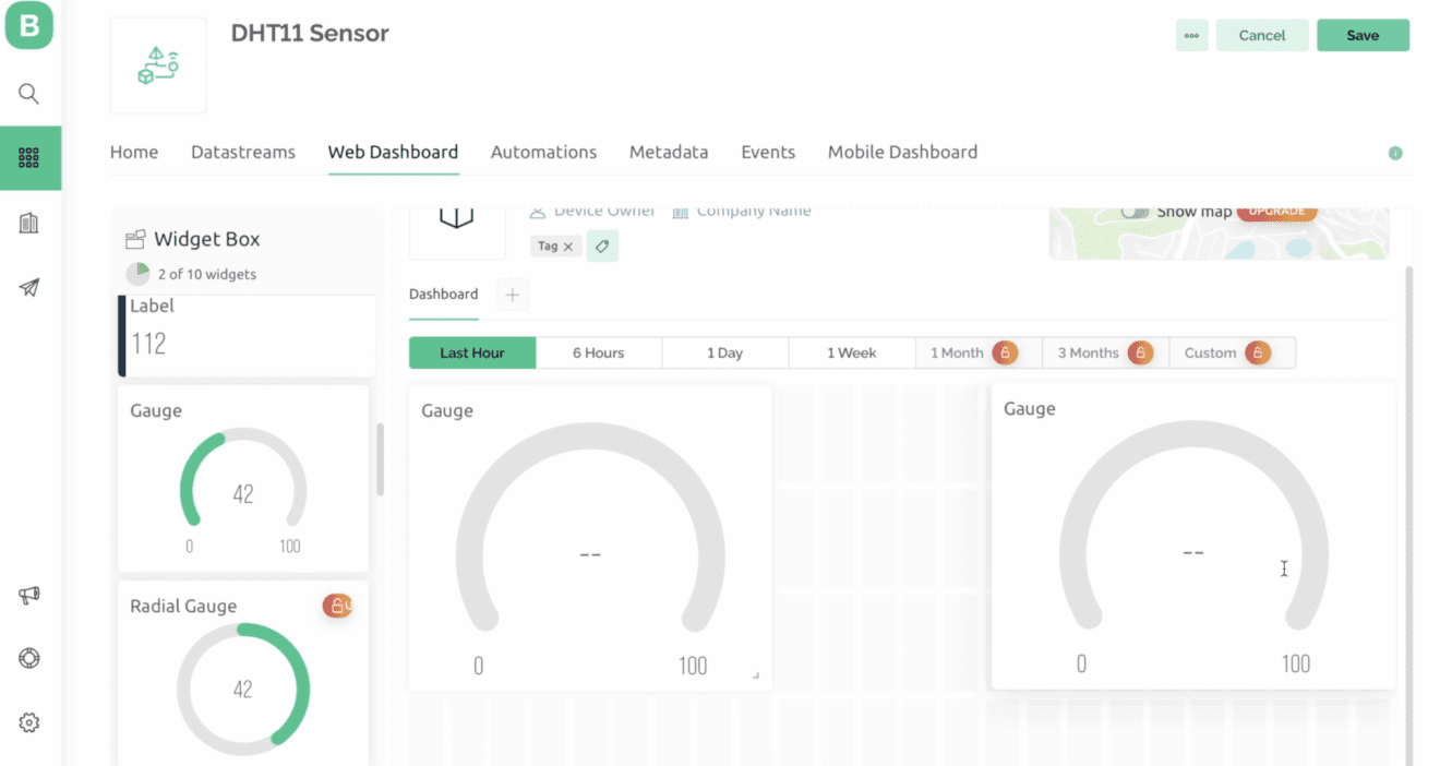 Temperature And Humidity Monitoring With Blynk Cloud