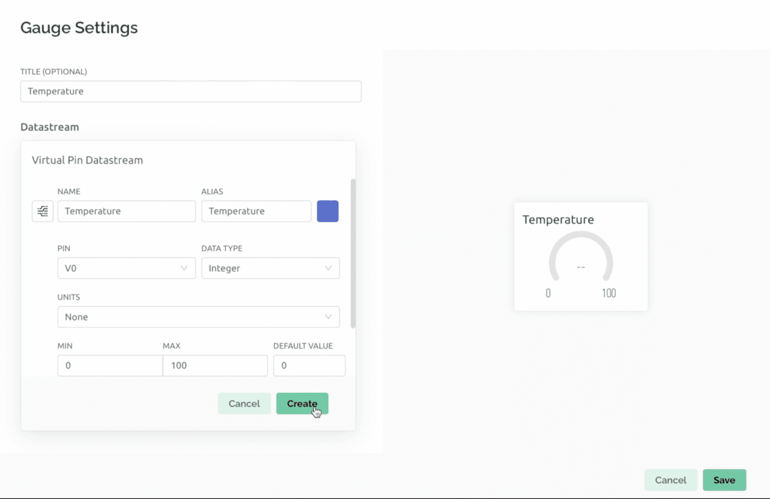 Temperature And Humidity Monitoring With Blynk Cloud