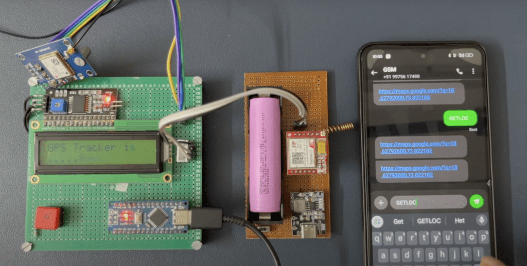 GPS Tracker Using Arduino | Sim800l