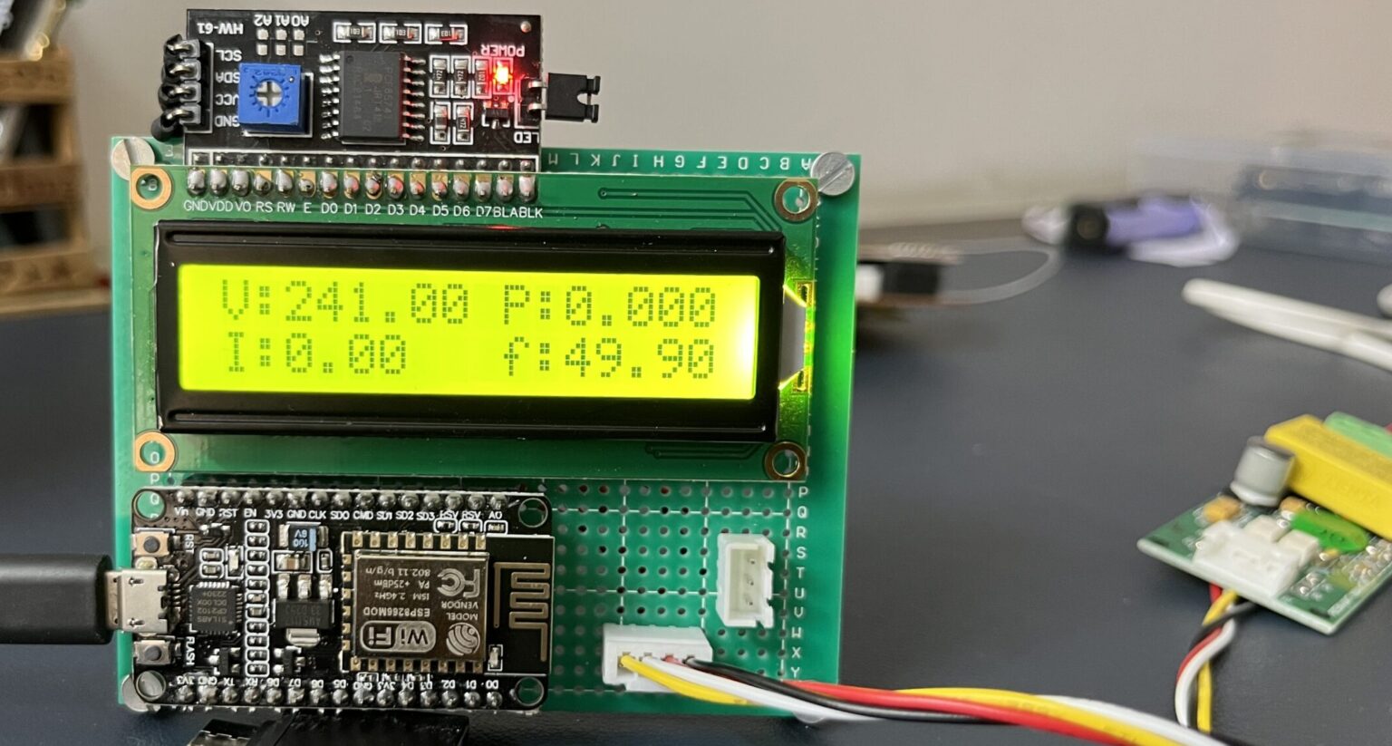 PZEM-004T AC Multi-function Electric Energy Power Monitor