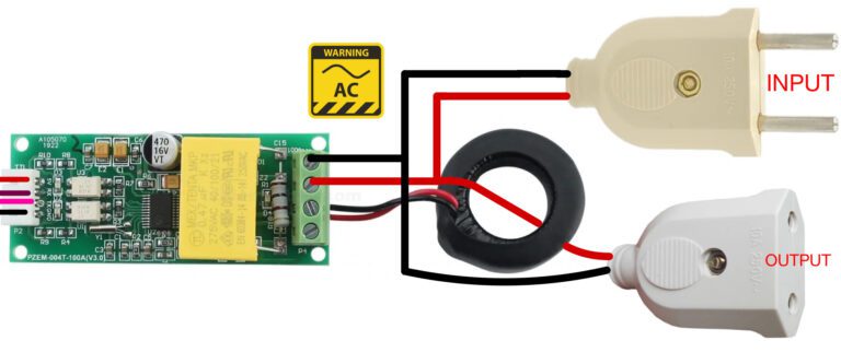 PZEM-004T AC Multi-function Electric Energy Power Monitor